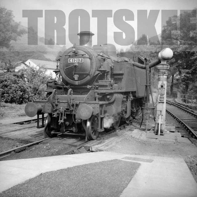 LARGER NEGATIVE BR British Railways Steam Loco 41217 Class 2MT-A ...