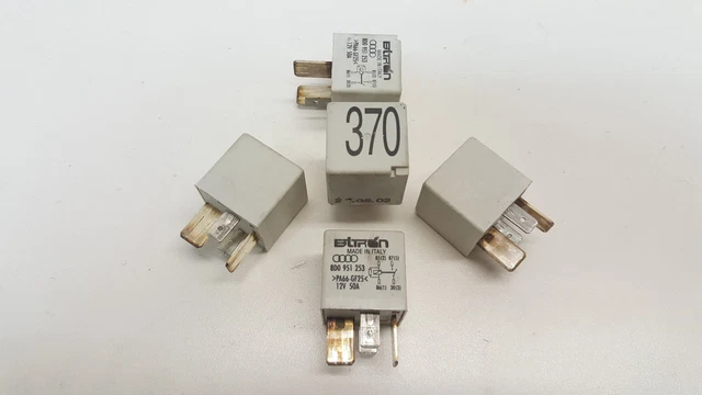 VW RELAY NO. 370 relay work relay 8D0951253 - 5 pieces £12.90 - PicClick UK