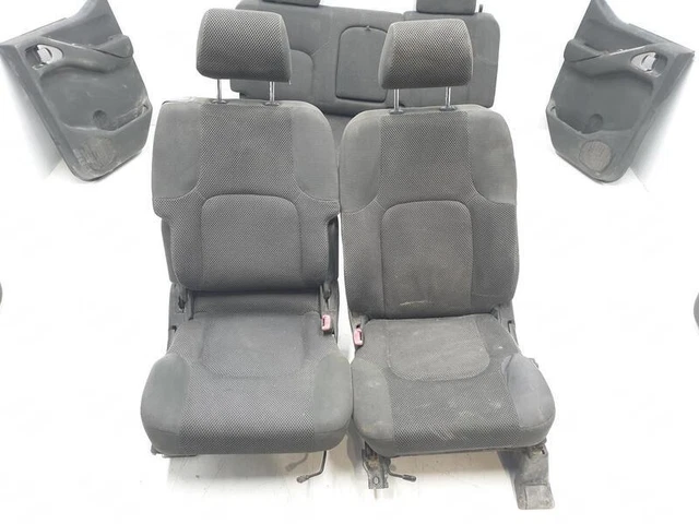 EN TELA JUEGO asientos completo para NISSAN NP300 NAVARA 2.5 MANUALES 2078654 EUR 753,23 ...
