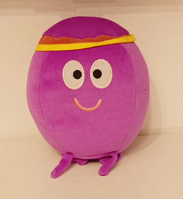 CBEEBIES HEY DUGGEE Talking Betty Soft Plush Toy Purple Octopus 7" Toy ...
