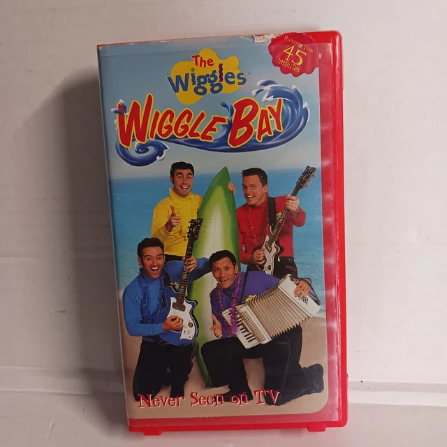THE WIGGLES WIGGLE Bay Never Seen on TV 45 min VHS Musical Ocean Beach ...
