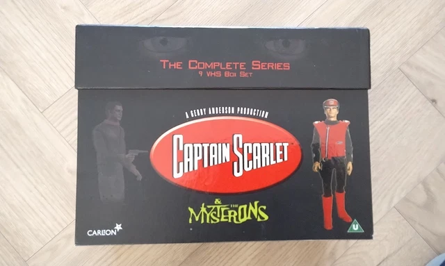 CAPTAIN SCARLET & The Mysterons Complete Series ( 9 ) Vhs Boxed Set. £ ...