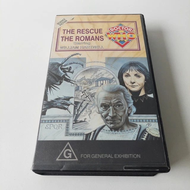 DOCTOR WHO EX Rental VHS Video Cassette The Rescue The Romans William ...