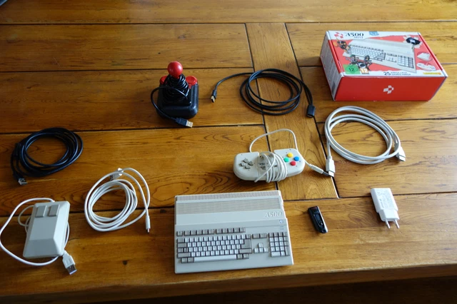 THE A500 MINI amiga 500 mini+ joystick speedlink EUR 160,00 - PicClick FR