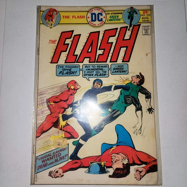 FLASH #235 BANDE dessinée 1975 FN Cary Bates Dick Giordano DC Comics ...