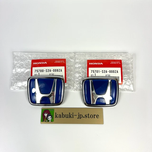 HONDA GENUINE S2000 Front & Rear Emblem Badge AP1 AP2 75701-S2A-000ZA ...