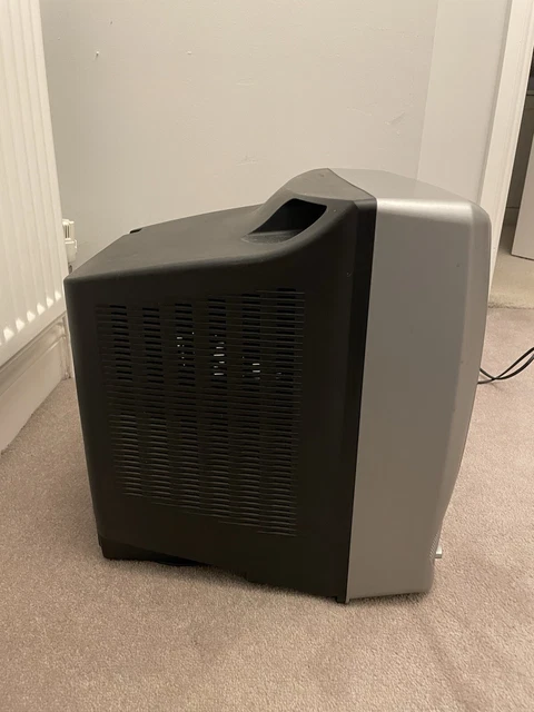 BUSH BTV18SIL 14& Inch CRT TV VHS Video Retro Gaming Television Working £99.00 - PicClick UK