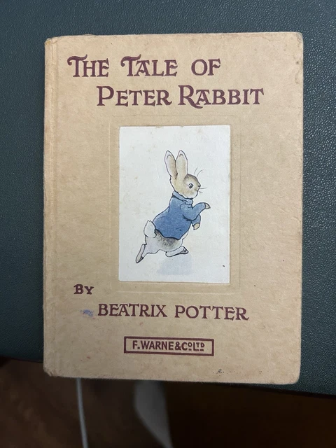 THE TALE OF Peter Rabbit By Beatrix Potter Book £325.00 - PicClick UK