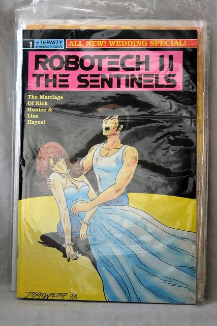 ROBOTECH II THE Sentinels Wedding Special #1 Rick & Lisa 1988 Eternity ...