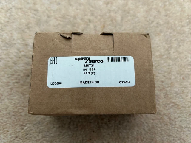SPIRAX SARCO MST21 Balanced Pressure Thermostatic Steam Trap 1/4" BSP £ ...