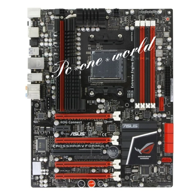ASUS CROSSHAIR V Formula Motherboard Socket AM3+ AMD 990FX DDR3 DIMM ...