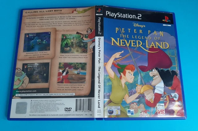 DISNEY PETER PAN : THE LEGEND OF NEVERLAND - Playstation 2 PS2 Game ...