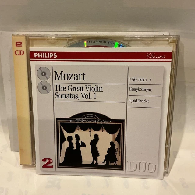 MOZART THE GREAT Violin Sonatas, Vol. I £75.80 - PicClick UK