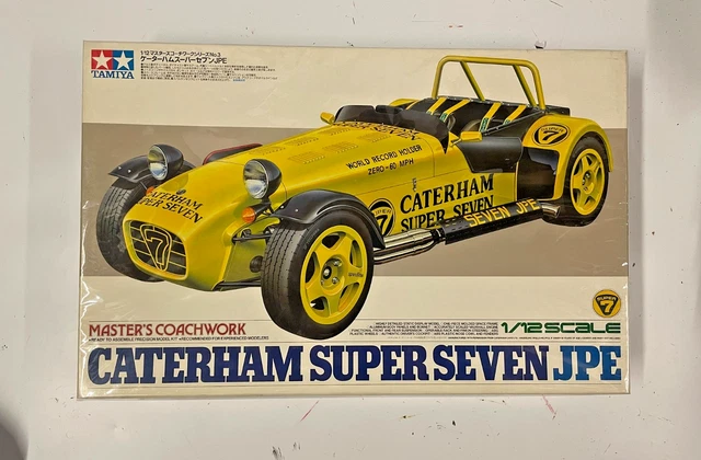 RARE TAMIYA 1/12 Master's Coachwork Caterham 'Super Seven JPE' Model ...