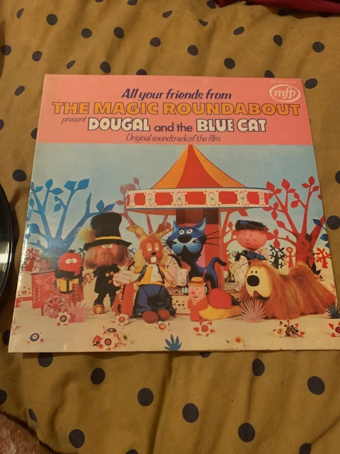 THE MAGIC ROUNDABOUT Dougal Blue Cat LP vinyl children vintage BBC TV ...