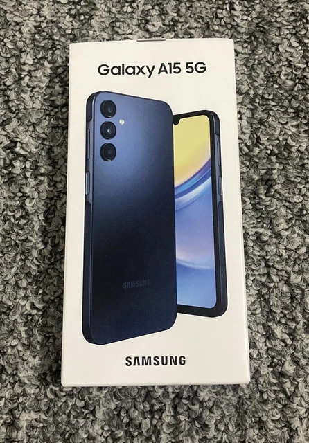 SAMSUNG GALAXY A15 Smartphone 128GB Android Blue Black £109.99 ...
