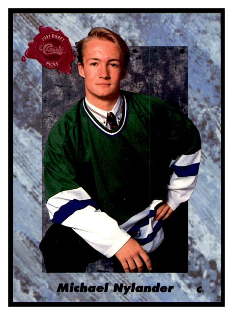 1991 CLASSIC DRAFT Picks Michael Nylander RC #47 baleiniers Hartford EUR 1,99 - PicClick FR