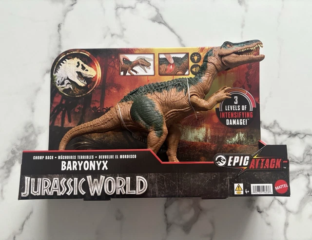 JURASSIC WORLD EPIC Attack Homp Back Baryonyx EUR 50,00 - PicClick FR