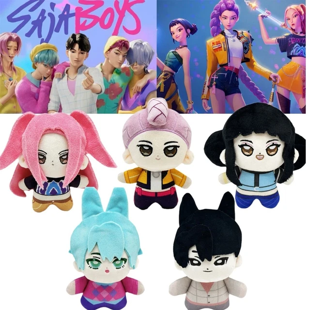 KPOP DEMON HUNTERS Girls Plush Saja Boys Soft Toy Stuffed Doll ...