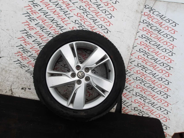 VAUXHALL ASTRA J 2012-2015 Single Alloy Wheel+Tyre 17 Inch 13367271 ...