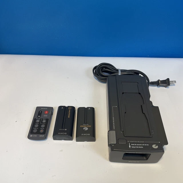 SONY CCD-TR200 HI8 8mm Handycam Video Camera Recorder Charger / Battery/remote $37.49 - PicClick CA