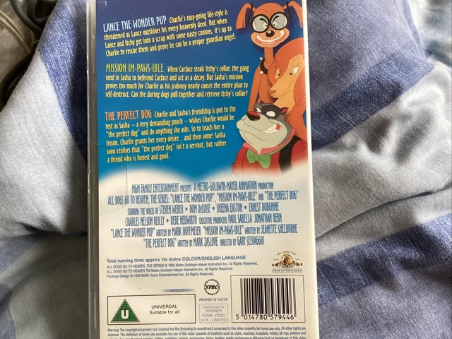ALL DOGS GO to heaven vhs £0.50 - PicClick UK