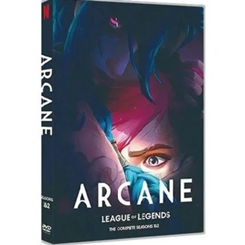 ARCANE LEAGUE OF Legends Animation Season 1-2 Series DVD Box Set ...