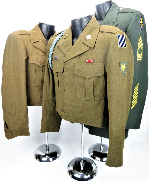 ORIGINAL WWII JACKET, KOREAN WAR ERA 3rd / THIRD DIVISION IKE JACKET ...