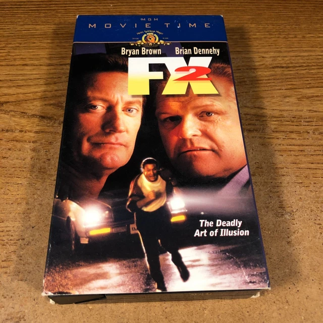 FX2 - THE Deadly Art of Illusion VHS VCR Used Movie Bryan Brown Brian ...