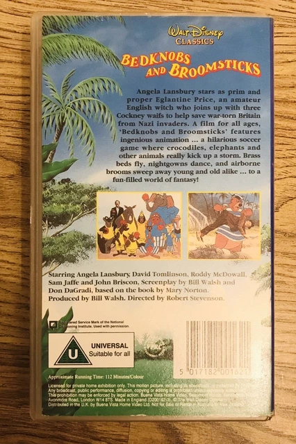 BEDKNOBS AND BROOMSTICKS - Special Edition (VHS, 1995) £5.00 - PicClick UK