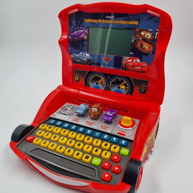 VTECH DISNEY PIXAR Lighting McQueen Cars Learning Computer Laptop £24. ...