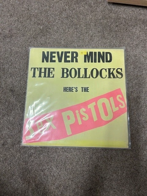 Never Mind The Bollocks Heres The Sex Pistols 1977 Uk Vinyl Lp