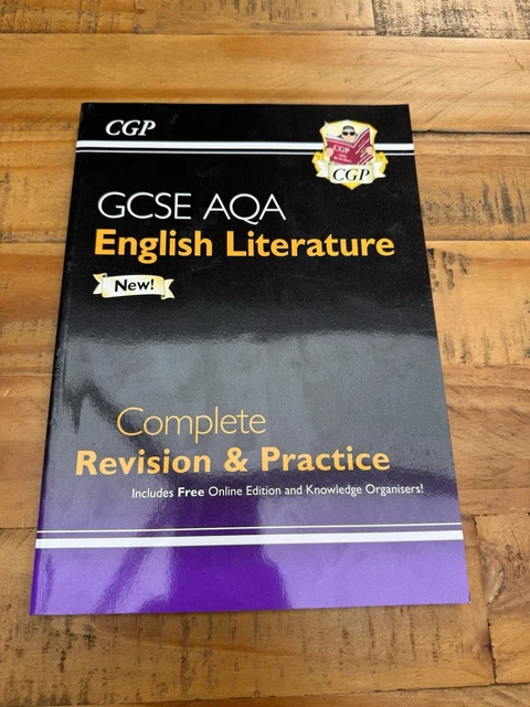 CGP GCSE AQA English Literature Complete Revision and Practice £4.91 ...