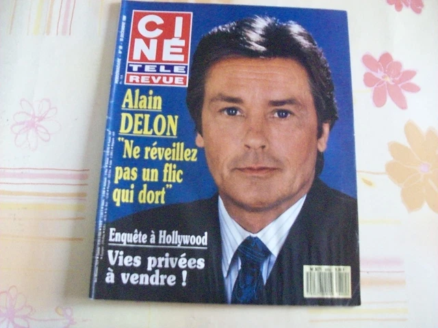 CINE REVUE 1988 N°50 15 Decembre Alain Delon EUR 7,00 - PicClick FR