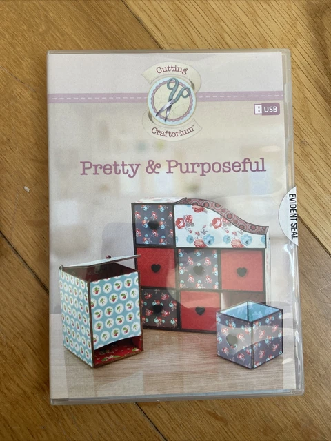 CUTTING CRAFTORIUM USB Pretty & Purposeful- Papercraft Projects £20.00 ...