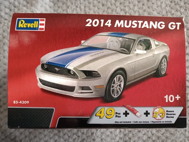 2014 MUSTANG GT model kit by Revell 85-4309 Unassembled model kit £19. ...
