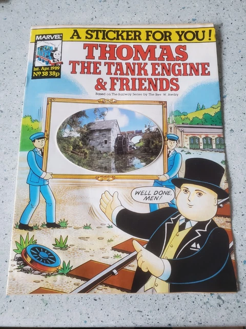 MARVEL THOMAS THE Tank Engine And Friends Comic No 38 £9.73 - PicClick UK