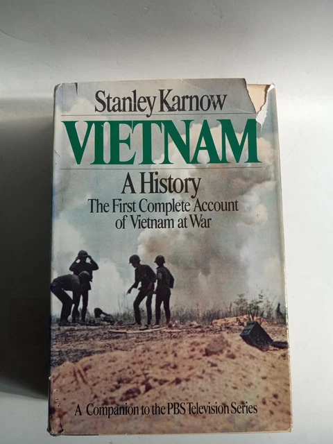 VIETNAM A HISTORY Book Stanley Karnow First Complete Account War PBS ...