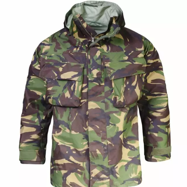 BRITISH ARMY GORETEX Waterproof DPM Jacket £25.00 - PicClick UK