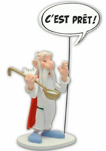 ASTÉRIX & OBELIX Mirakulix Druide Avec Bouclier C´ Est Pret Plastoy ...