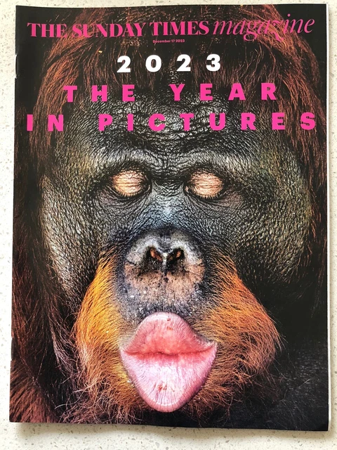SUNDAY TIMES MAGAZINE YEAR IN PICTURES COVER NEW 17th DEC 2023 STORY ...