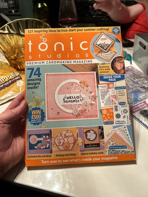 NEW - TONIC Studios - Cardmaking Box Magazine - Vol 12 With Stamps ...