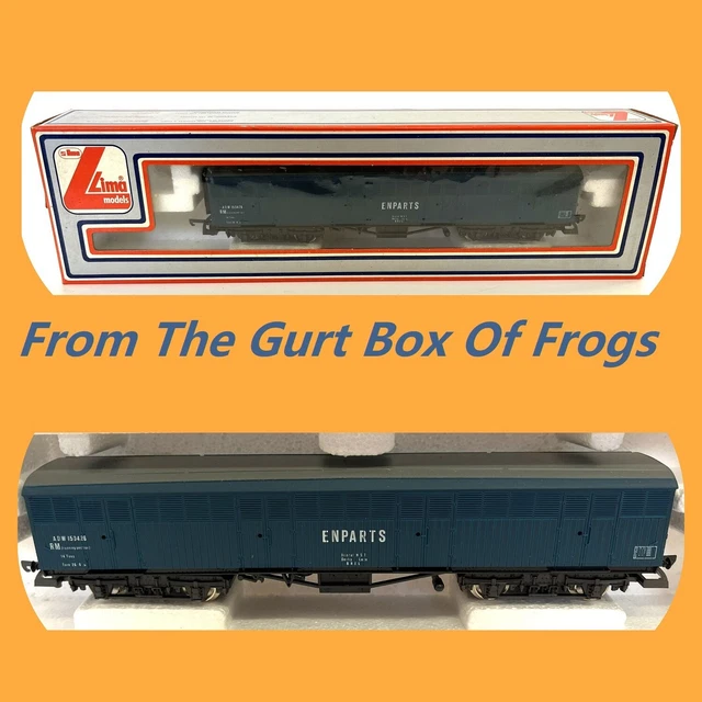 LIMA MODELS 305354W Bogie Parcel Van Siphon G Enparts BR BLUE ADW150426 ...