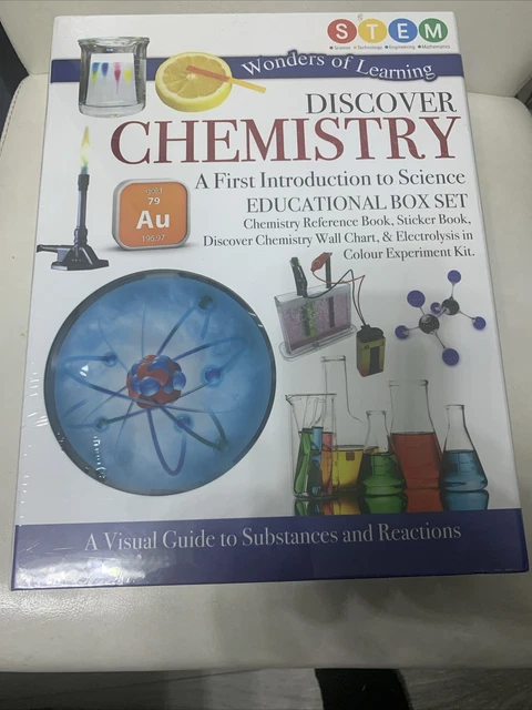 DISCOVER CHEMISTRY WONDERS of Learning Educational Box Set Intro to ...