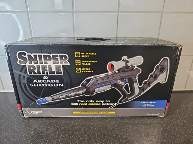 PLAYSTATION 2 PS2 Sniper Rifle & Arcade Shotgun - Special Features Time ...