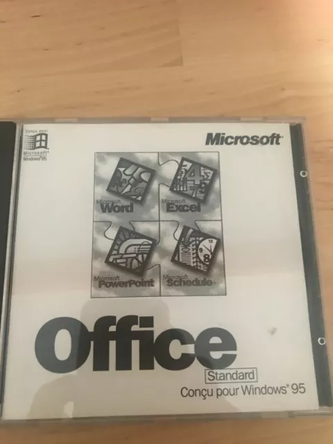 MICROSOFT OFFICE STANDARD 7_Word_Excel_Powerpoint_Schedule pour win 95 ... MICROSOFT OFFICE STANDARD 7_Word_Excel_Powerpoint_Schedule pour win 95 ...