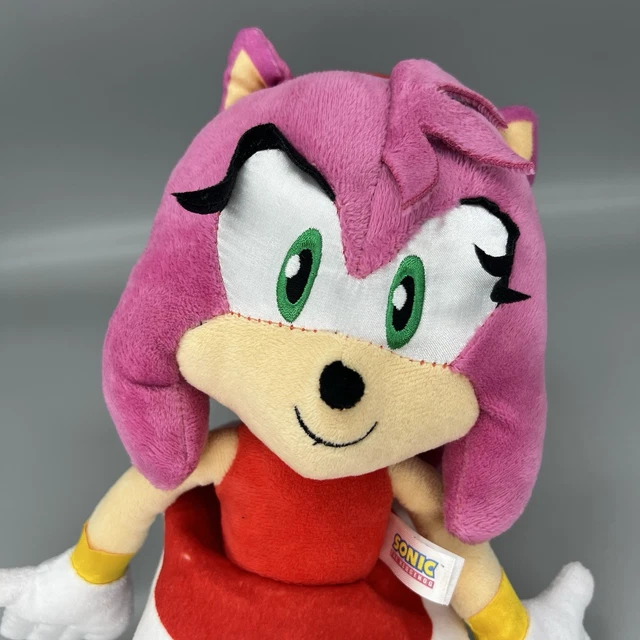 SONIC THE HEDGEHOG Pink Amy Rose Plush Toy SEGA Play By Play £9.99 ...