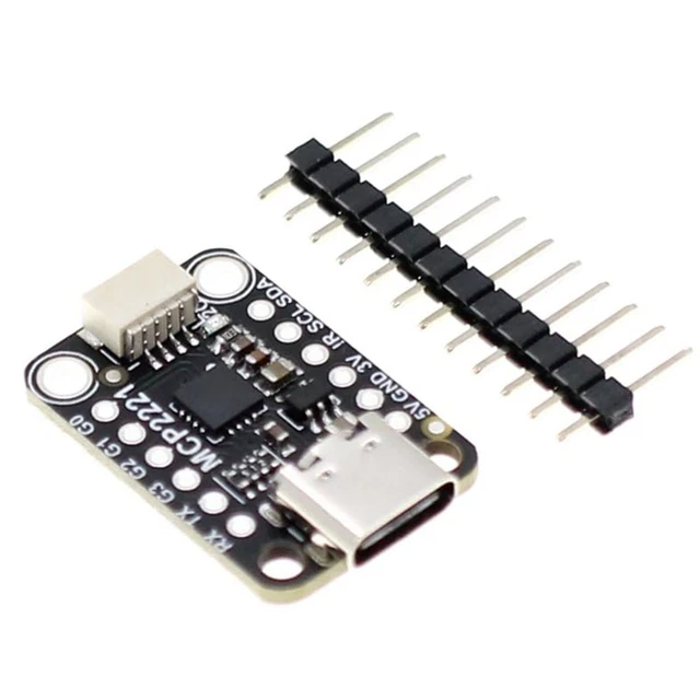 USB TO GPIO ADC I2C Conversion Module PWM Driver Signal Processing ...