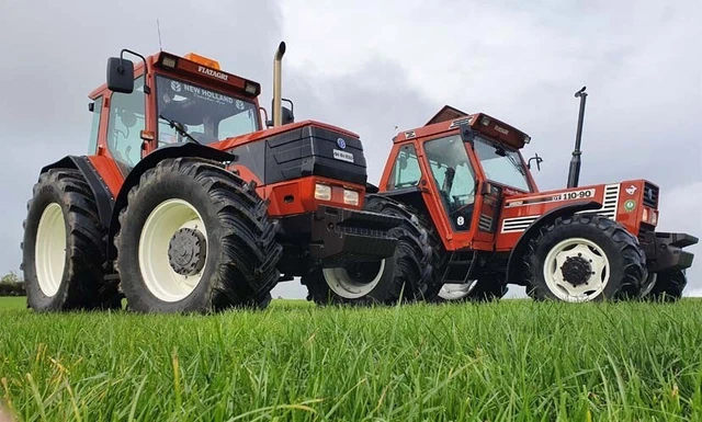 FIAT 110-90 FIATAGRI F140 Tractor Poster Brochure A3 (A2/A1 on request ...