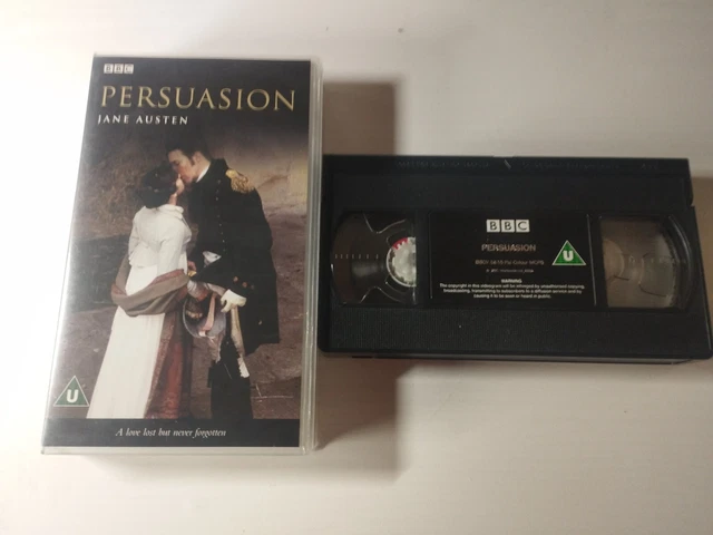 PERSUASION JANE AUSTEN BBC - VHS Tape English £27.72 - PicClick UK